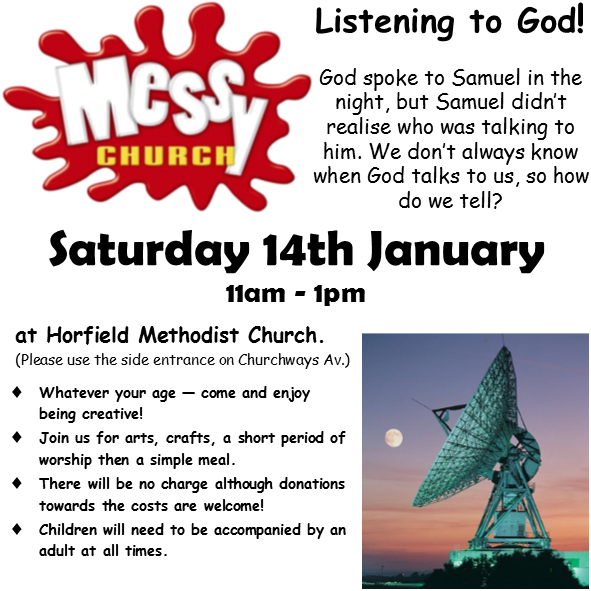 January Messy Church | Horfield Methodist Church
